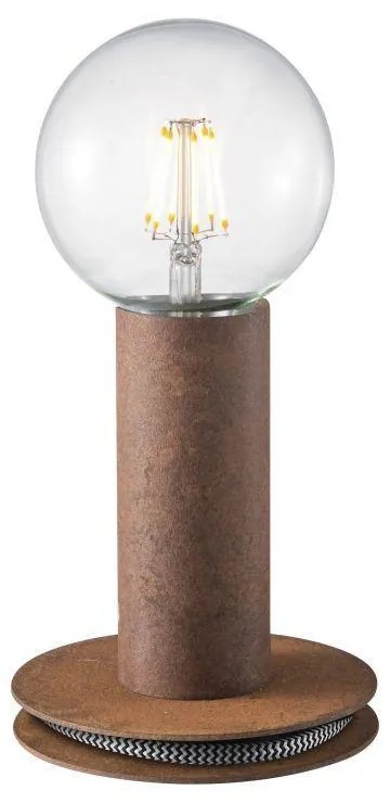 LD 14770-48 TURN ME Stolní lampa v barvě oceli v industriálním designu pro E27 žárovku - LEUCHTEN DIREKT