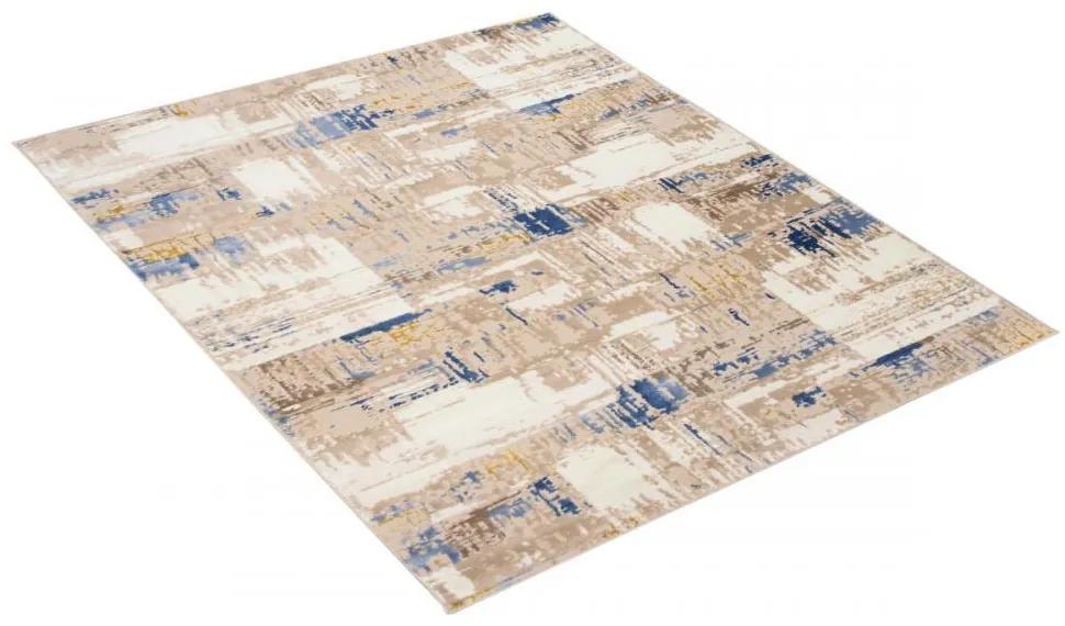 Kusový koberec Dina béžovomodrý 160x220cm