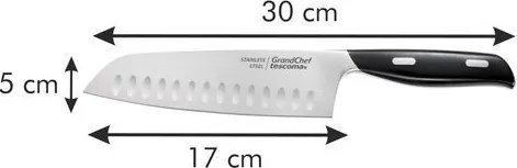 TESCOMA Nůž Santoku GrandCHEF 17 cm