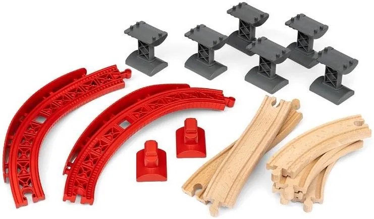 Vláčkodráha brio world 33995 set stoupajících kolejí
