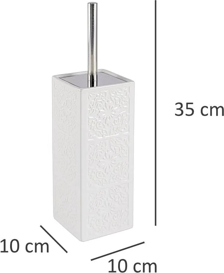 Držák na WC štětku CORDOBA + štětka WC, WENKO
