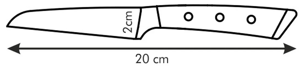 Nůž krájecí AZZA 9 cm