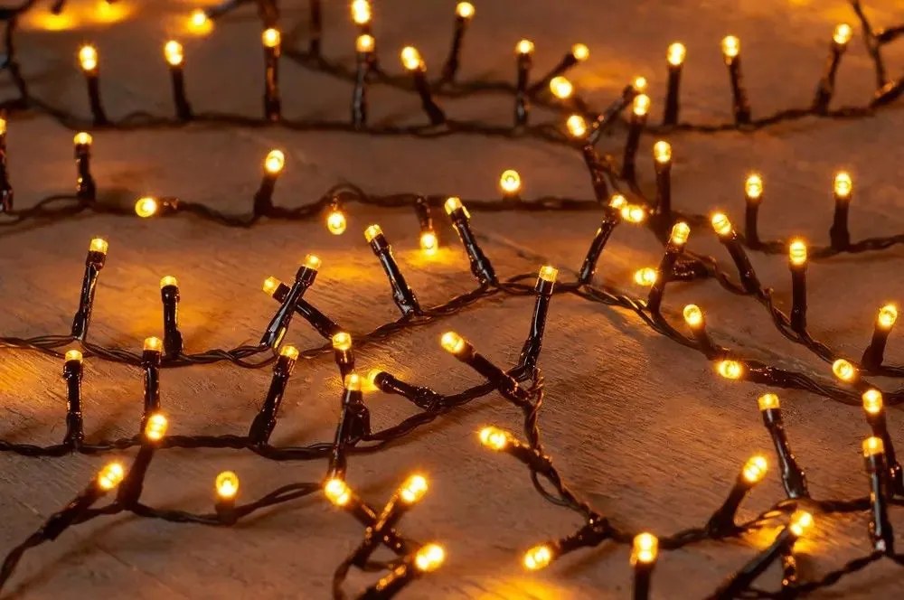 Vánoční světýlka vnitřní teplá bílá 300 LED