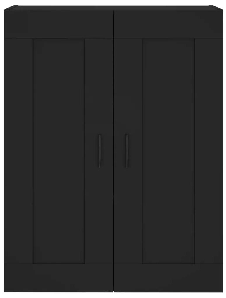 Skříň highboard černá 69,5 x 34 x 180 cm kompozitní dřevo,  3199634