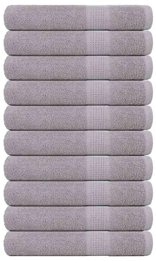 Saunové osušky FROGN 10 ks šedé 80x200 cm 360 g/m² 136841