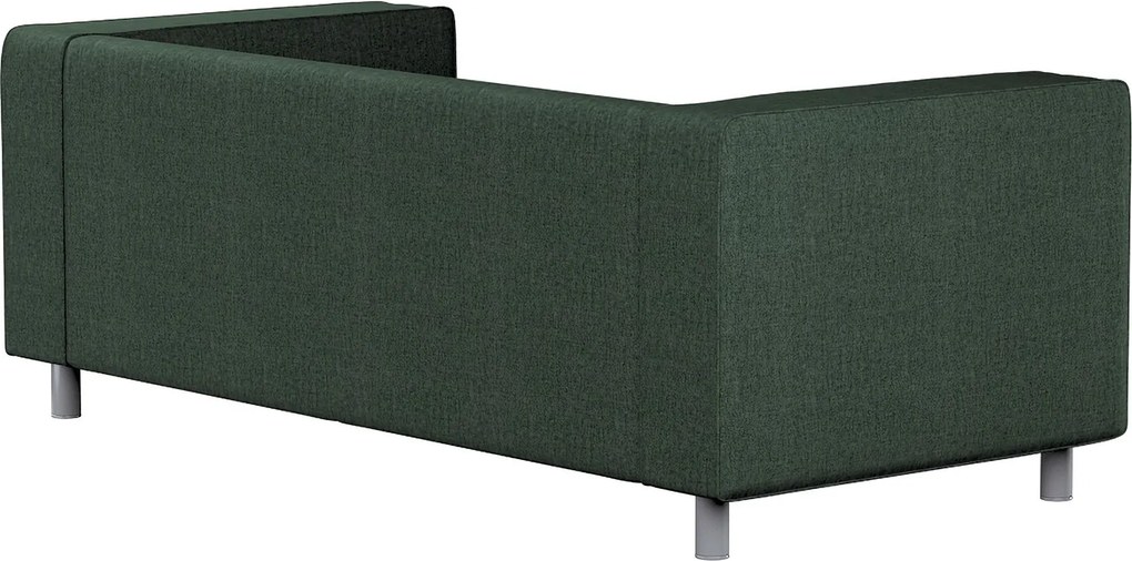 Potah na pohovku IKEA Klippan 2-místná barva zelená látka pletený vzor