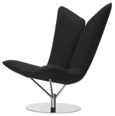 Černé křeslo Softline Angel Vision Black Grey