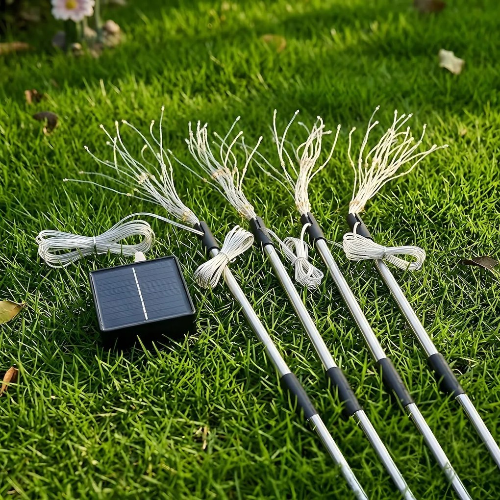 Exteriérové solární zapichovací svítidlo Dragon, RGB