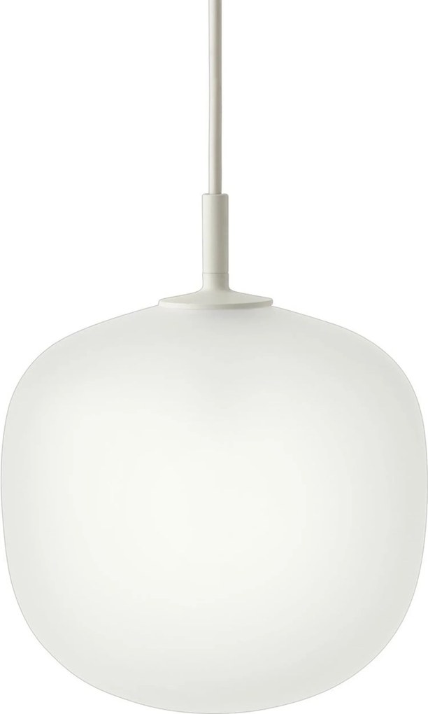 Závěsná lampa Rime 18 cm bílá