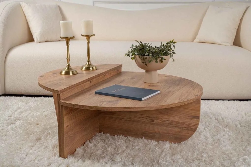 Designový konferenční stolek Baltenis 90 cm atlantská borovice