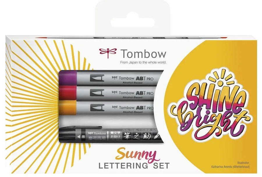 Tombow - sada na lettering Sunny Lettering Set