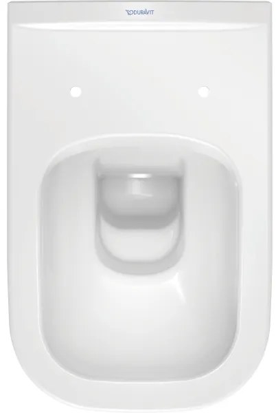 Duravit 25700920002 - Závěsné Rimless WC D-CODE keramika/lesklá bílá