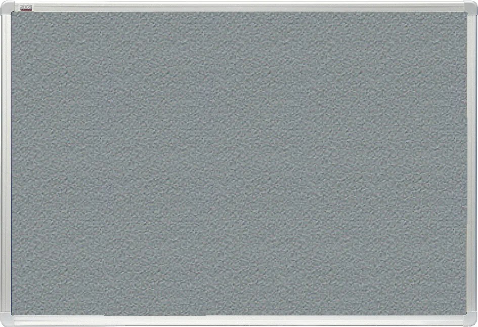 2x3 filcová officeBoard 150x100cm s hliníkovým rámem, šedá