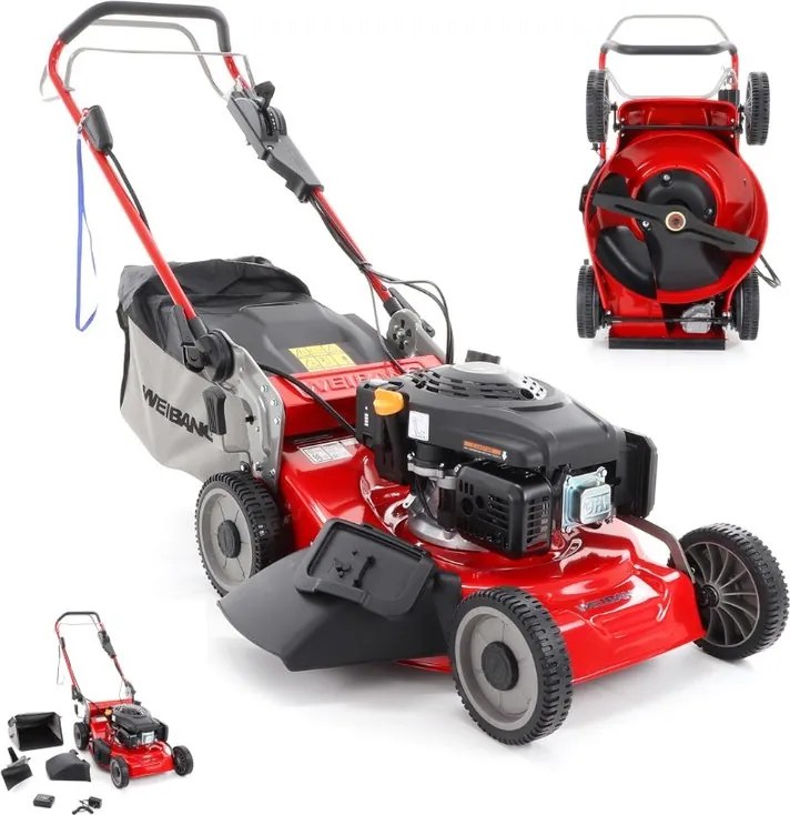 Benzínová sekačka Weibang WB 506 SCVE 6in1 s elektrostartem pro plochy do 1700 m2