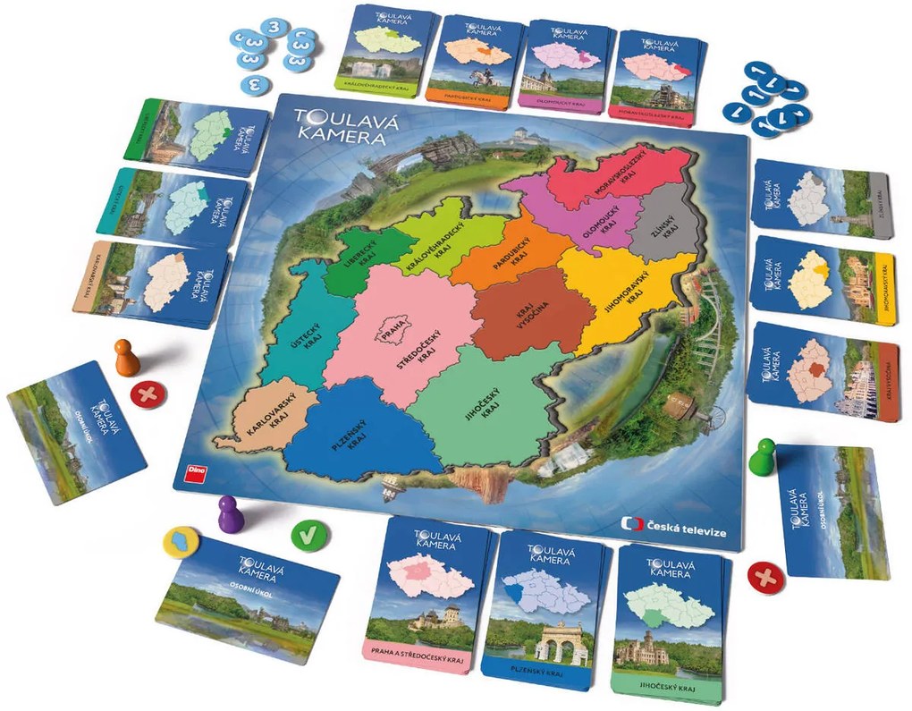 DINO Hra vědomostní Toulavá kamera *SPOLEČENSKÉ HRY* dn631915