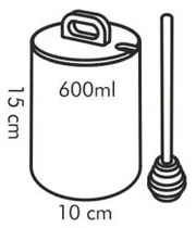 Tescoma Nádoba na med GUSTITO, 0,6 l