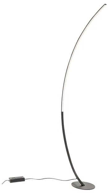 KARE DESIGN Stojací lampa Codolo Black LED 151 × 61,5 × 18 cm
