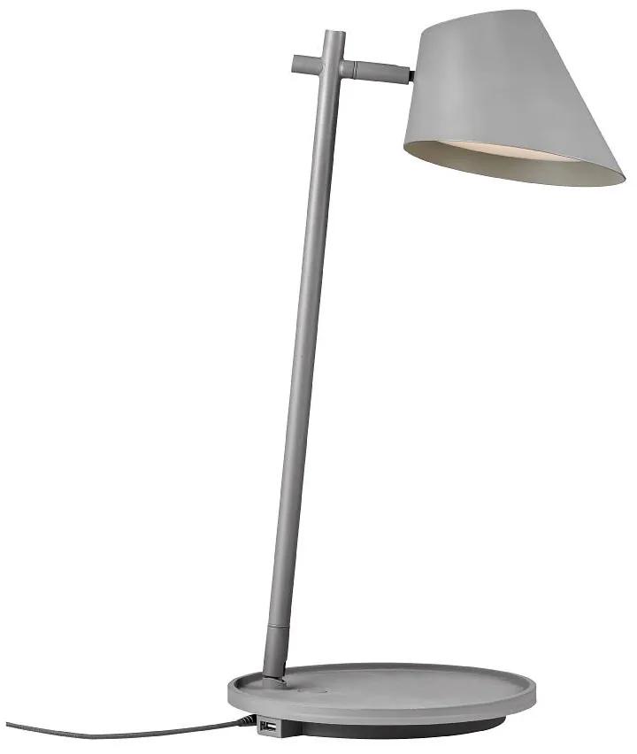 Stolní lampa Nordlux Stay (šedá) Stolní lampy hliník, plast IP20 48185010