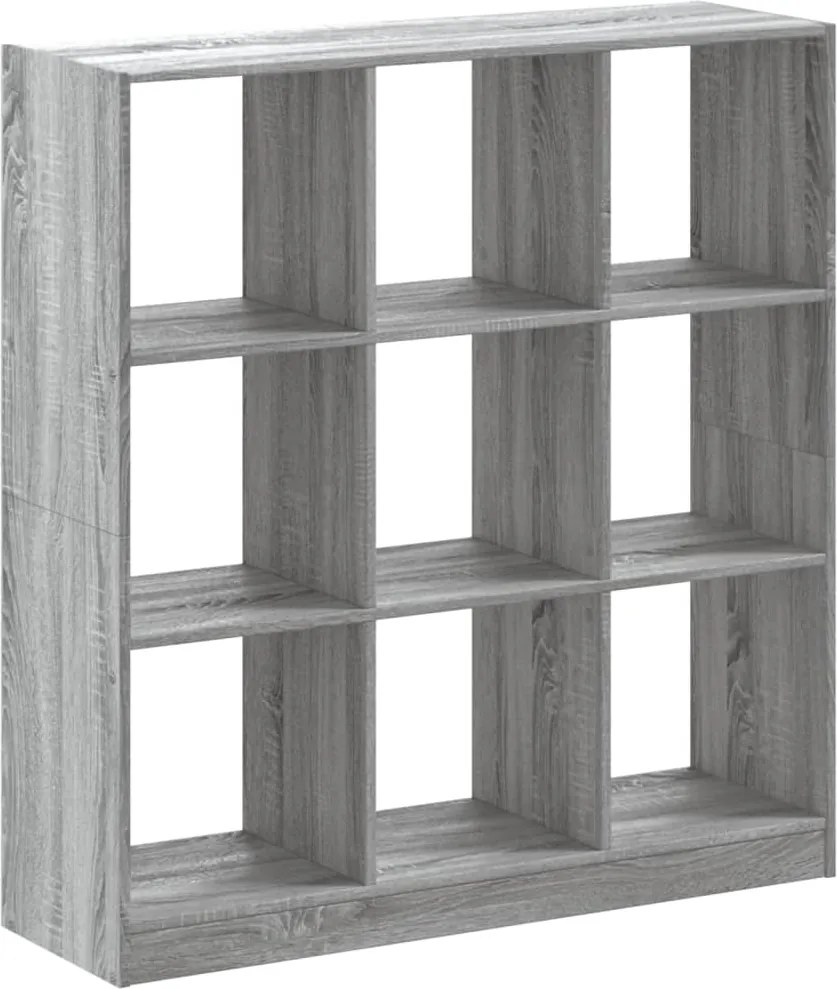 Knihovna šedá sonoma 102 x 32 x 108 cm kompozitní dřevo 3307842