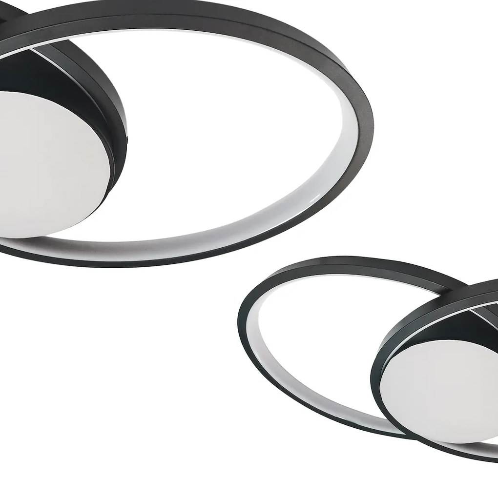 Stropní LED svítidlo Focus, 2x LED 40w, 4000k, b