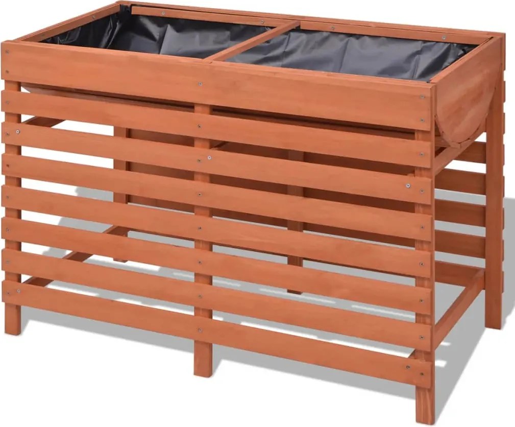vidaXL Truhlík 100x50x71 cm dřevěný