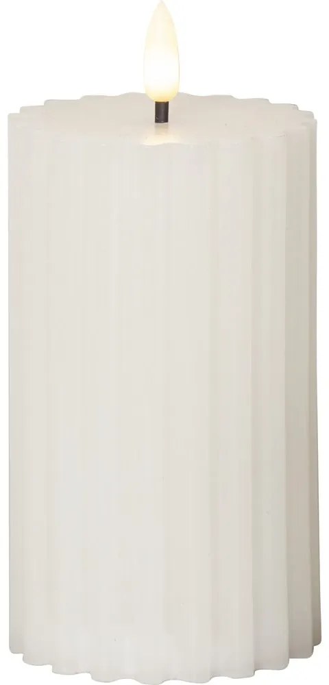 LED svíčka (výška 15 cm) Flamme Stripe – Star Trading