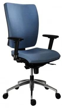 Antares Kancelářská židle 1580 SYN Gala ALU bez područek Mechanika synchronní mechanismus Hlavová opěrka se stavitelnou hlavovou opěrkou GALERIE - Čalounění Antares LÁTKY (RF, MT) / RELIFE, MILTON