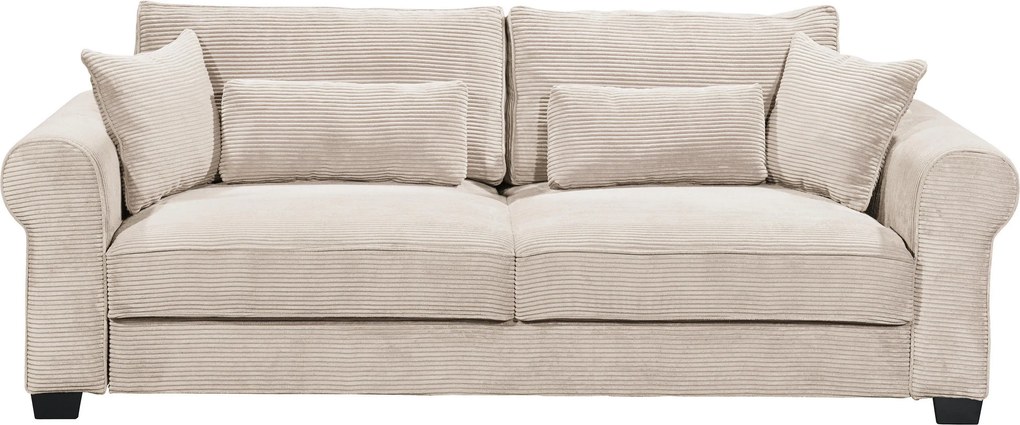XXXLutz ROZKLÁDACÍ POHOVKA, textil, krémová MID.YOU - Rozkládací pohovky - 002220051604