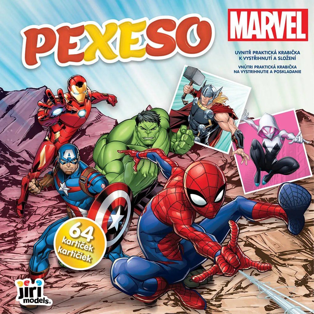 _Ostatní 1_ JIRI MODELS Pexeso v sešitu Marvel s krabičkou a omalovánkou 6