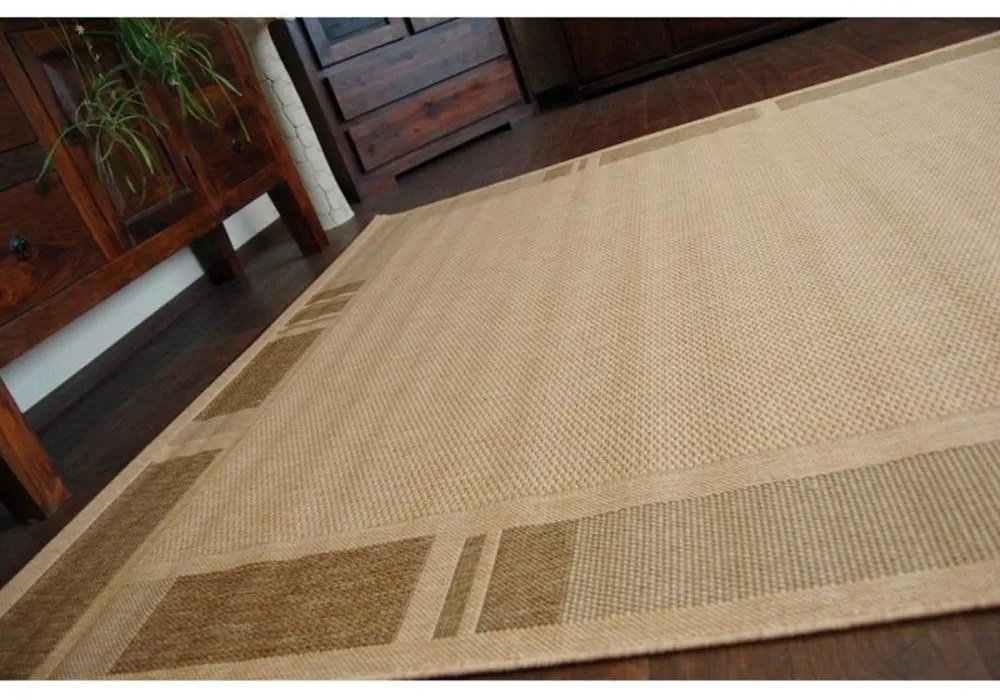 Kusový koberec Uga hnědobéžový 200x290cm