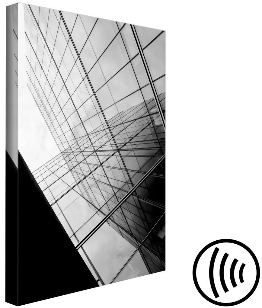 Obraz Skleněný mrakodrap (1 panel) vertikální