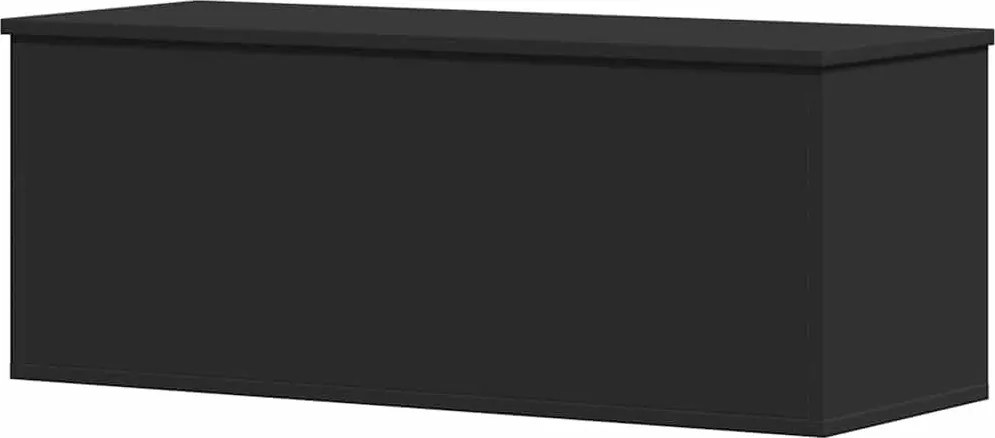 vidaXL Úložný box 90 x 35 x 35 cm kompozitní dřevo [840682] Barva: kouřový dub