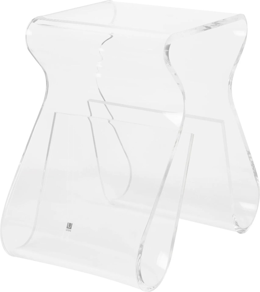 XXXLutz ODKLÁDACÍ STOLEK, průhledné, plast, 42/43/29 cm Umbra - Online Only konferenční stolky - 007422040601