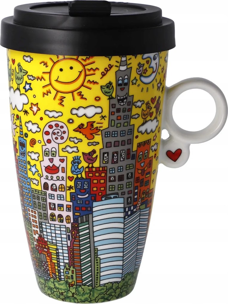 James Rizzi My New York City Sunset Hrnek s sebou 5