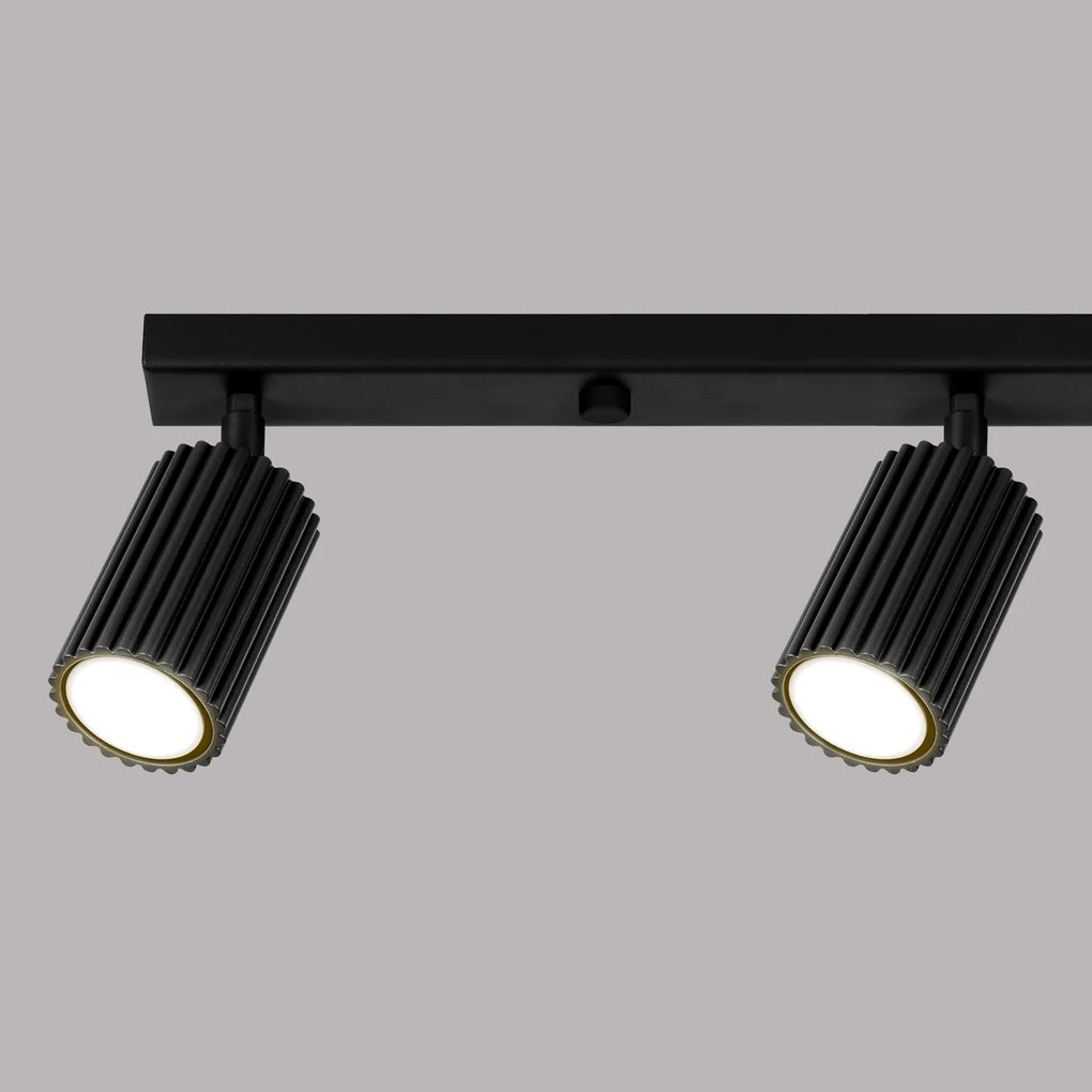 Sollux Lighting Stropní svítidlo KARBON 4L černé