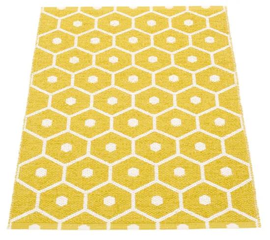 Vinylový koberec Pappelina HONEY Mustard/Vanilla velikost: 70x100cm