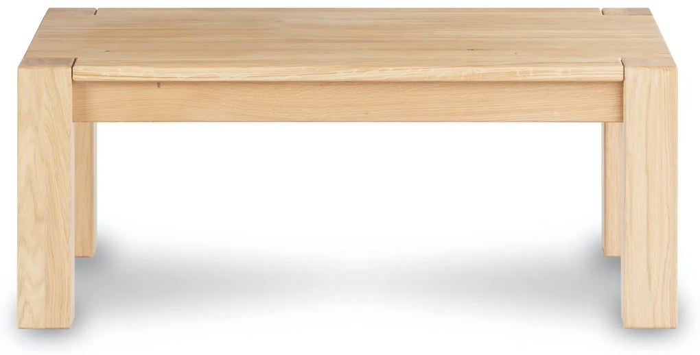 Wooded Konferenční stolek Denver Standard z masivu DUB Výška stolku: 53 cm