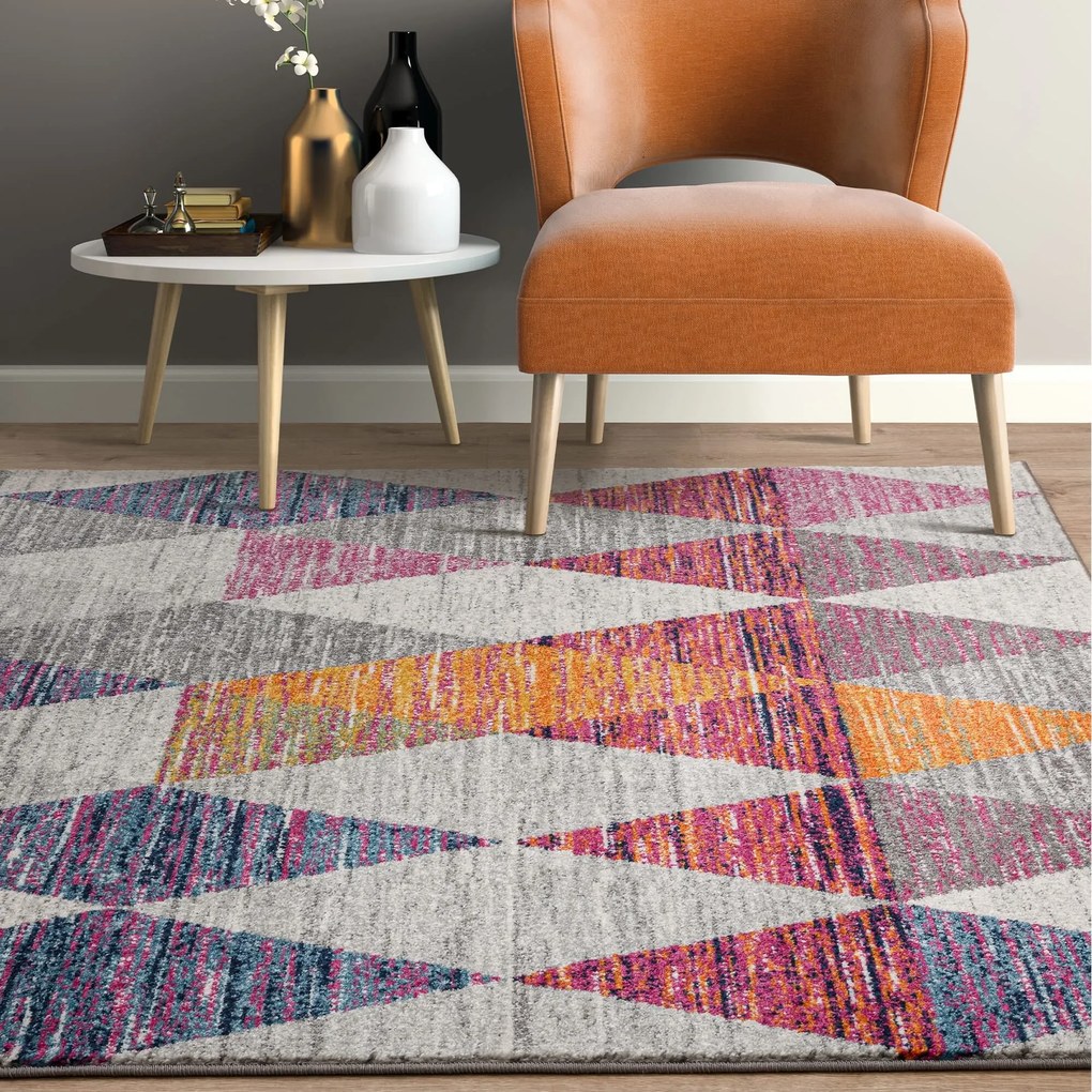 Tribeca Design Kusový koberec Jars Harlequin Pink Rozměry: 80x150 cm