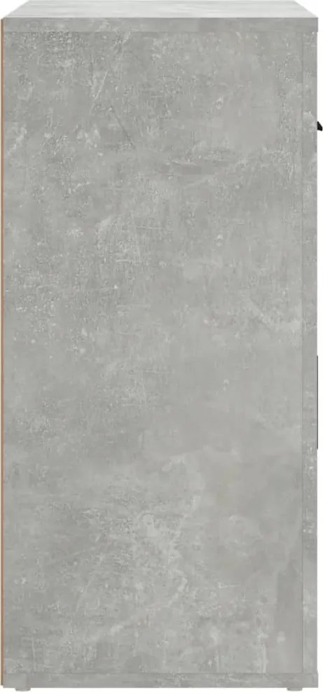 vidaXL Příborník 80x33x70 cm kompozitní dřevo [816572] Barva: Betonová šedá