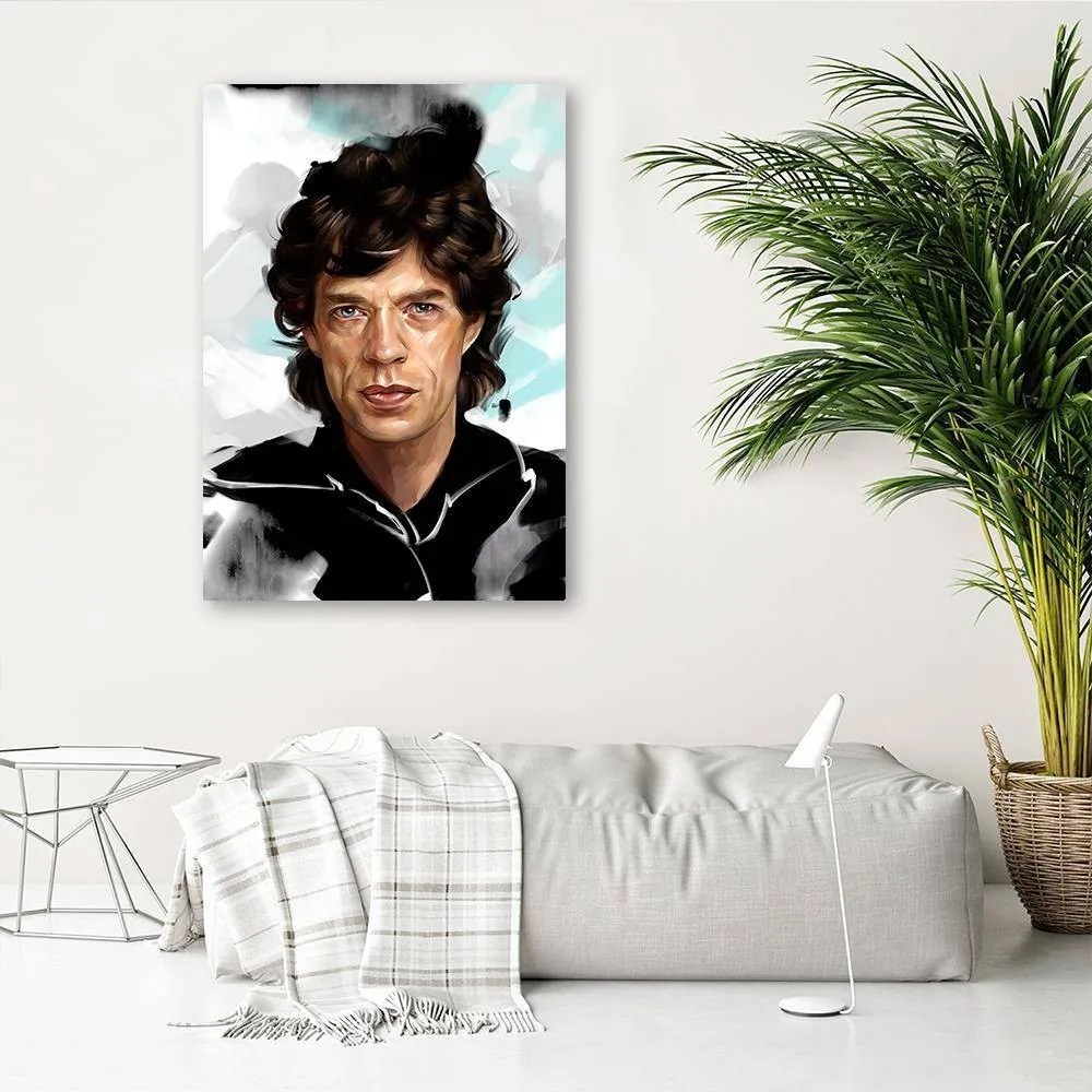Gario Obraz na plátně Mick Jagger - Dmitry Belov Rozměry: 40 x 60 cm