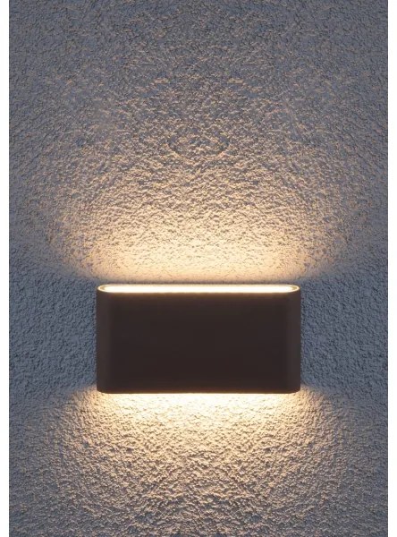 Redo 9623 - LED Venkovní nástěnné svítidlo POCKET 2xLED/6W/230V IP54
