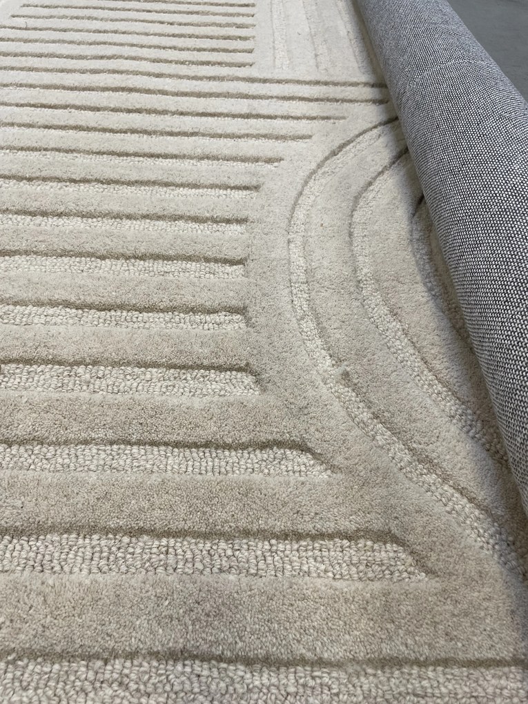 Flair Rugs, POŠKOZENÝ Kusový koberec Solace Zen Garden Natural, 200x290, béžová, ložnice