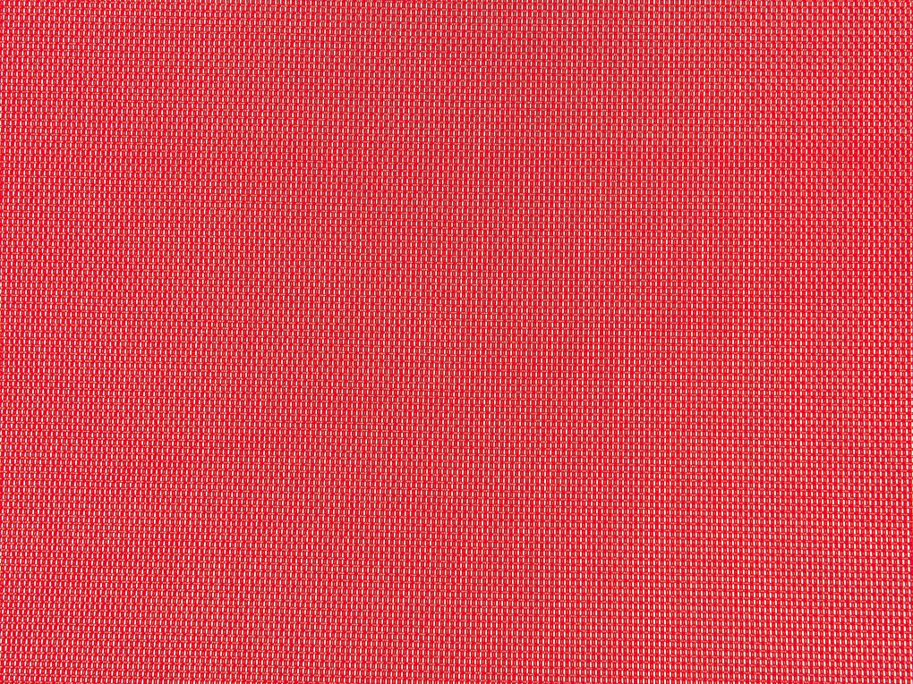 Skládací plážová židle červená/černá LOCRI II Beliani