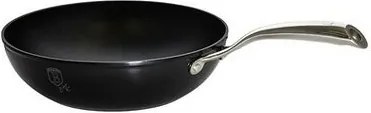 Berlingerhaus WOK pánev s mramorovým povrchem Royal Black Collection 28 cm BH-1679