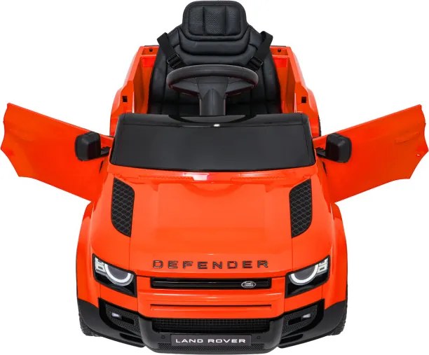Elektrické autíčko Land Rover Defender oranžové