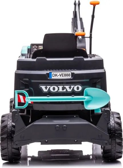 LEAN CARS Elektrické rypadlo Volvo DK-VE888 na baterie, modré