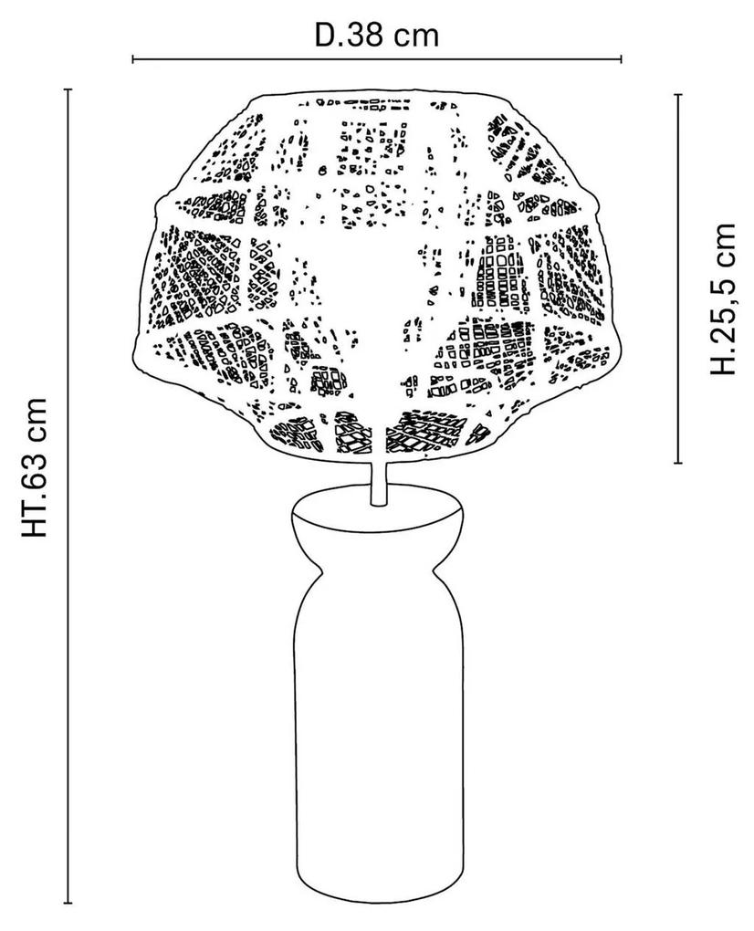 MARKET SET Stolní lampa Odyssée, výška 63 cm