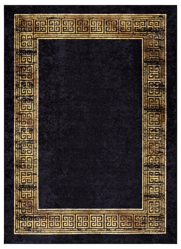 Kusový koberec Aelta černozlatý 140x190cm