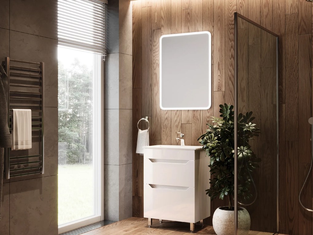 Lavedo Neo White 60 koupelnová skříňka s umyvadlem