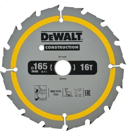 Pilový kotouč DeWALT DT1948-QZ CONSTRUCTION